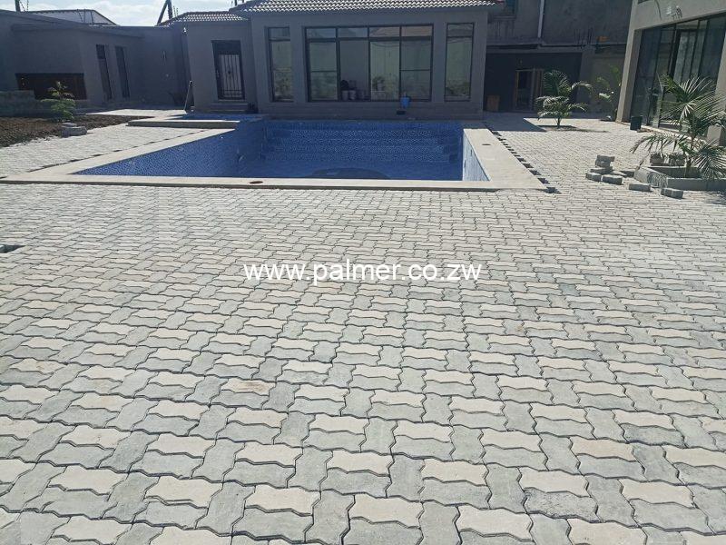 Driveway paving | Brick Pavers| 3D Blocks | Slabs Palmer Construction ...
