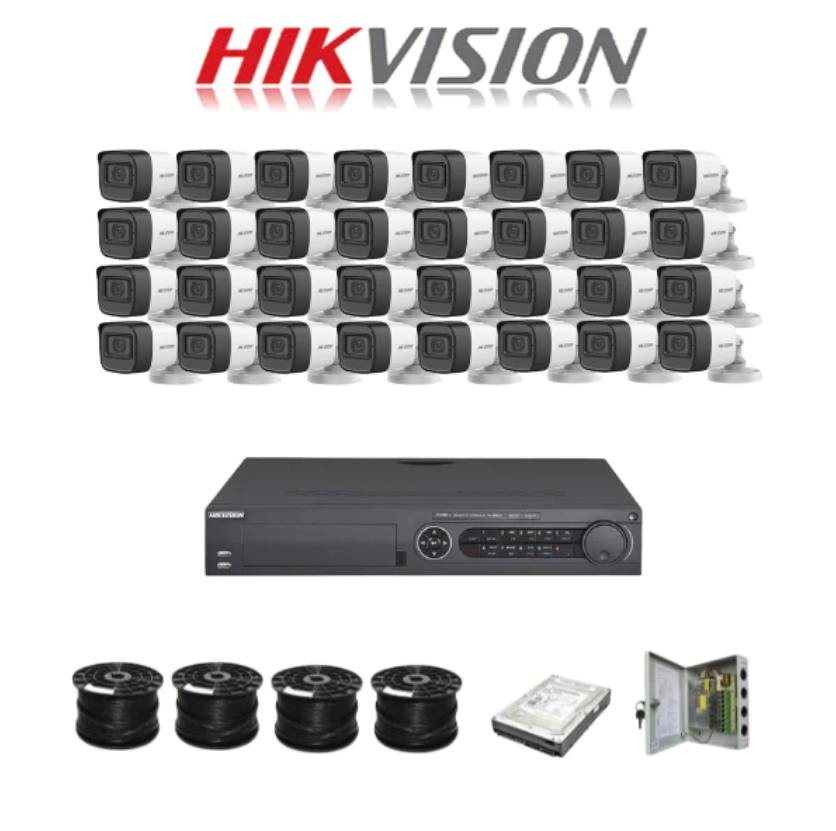 SCTV06hikvision 32CH 1080p ColorVu 2mp - Palmer Construction Zimbabwe