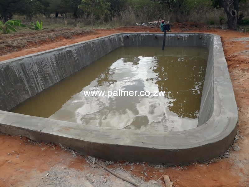 Concrete Pond Construction