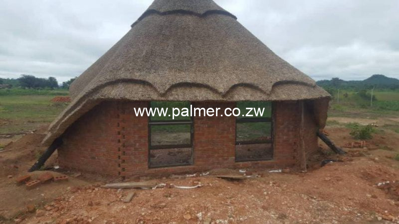 PCTRH06 Professionally thatched rural house - Palmer Construction Zimbabwe