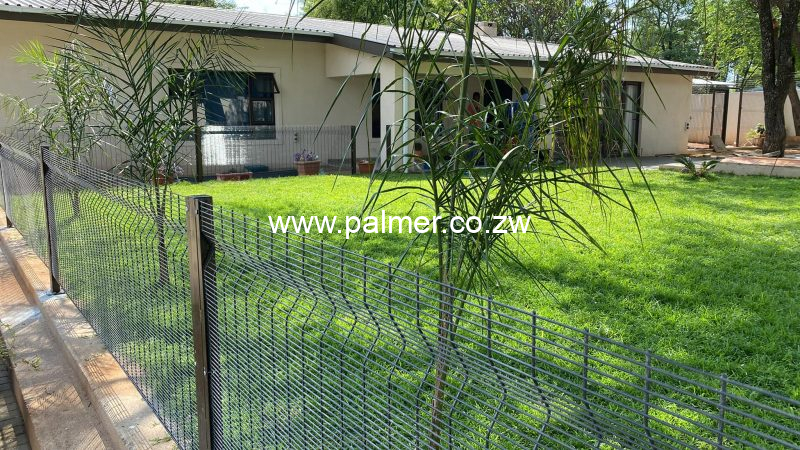 1.2m High Clear VU Fence - Palmer Construction Zimbabwe