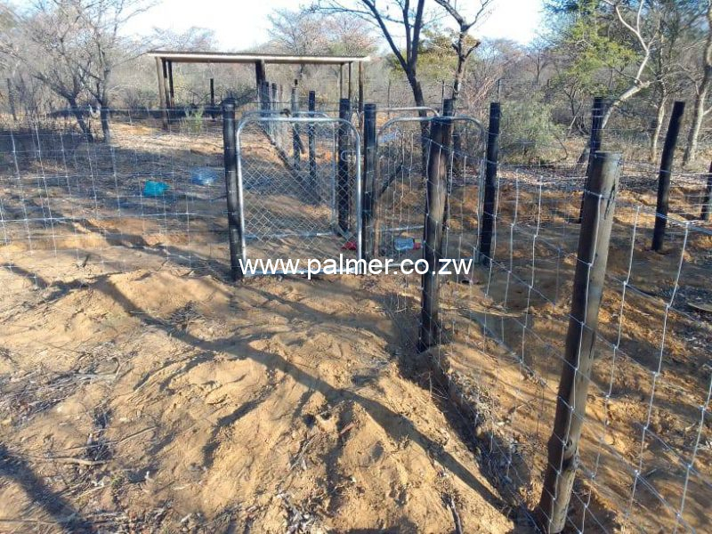1.5m Game fence Supply & fix - Palmer Construction Zimbabwe