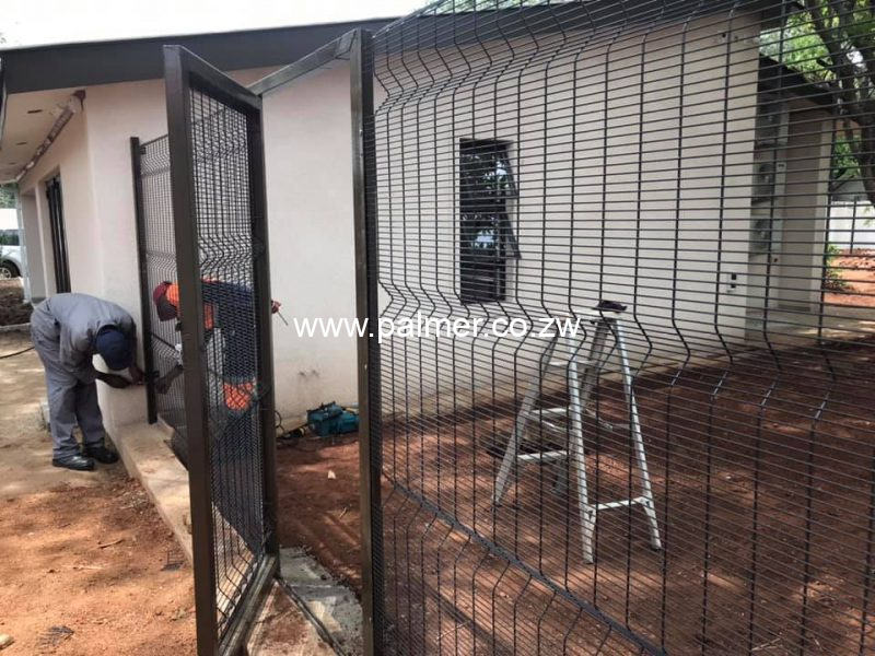 1.8m Height Clear VU Fence - Palmer Construction Zimbabwe