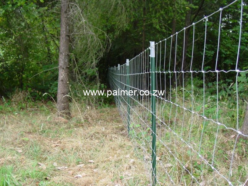 2.1m Game fence Supply & fix - Palmer Construction Zimbabwe