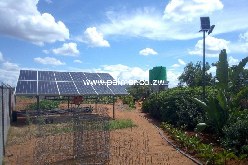SFSS05 3.6m by 7.2m Solar Panel Frame - Palmer Construction Zimbabwe